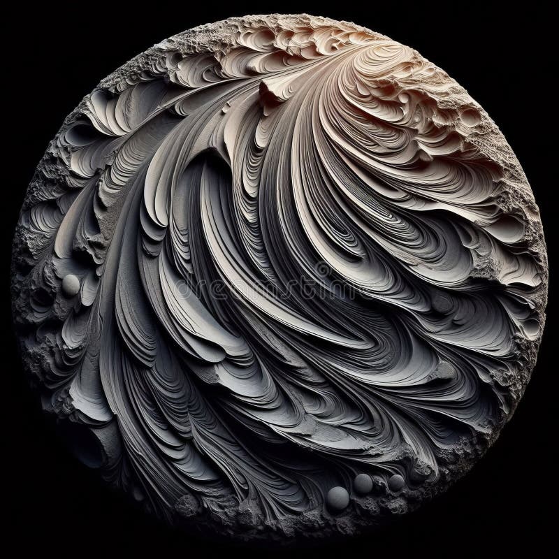 Mudstone a Fine Grained Sedimentary Rock Composed of Compcted M Stock ...