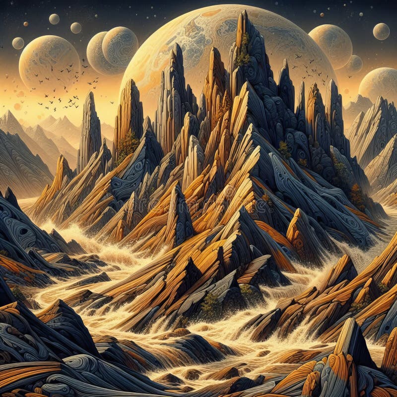 Mudstone a Fine Grained Sedimentary Rock Composed of Compcted M Stock ...