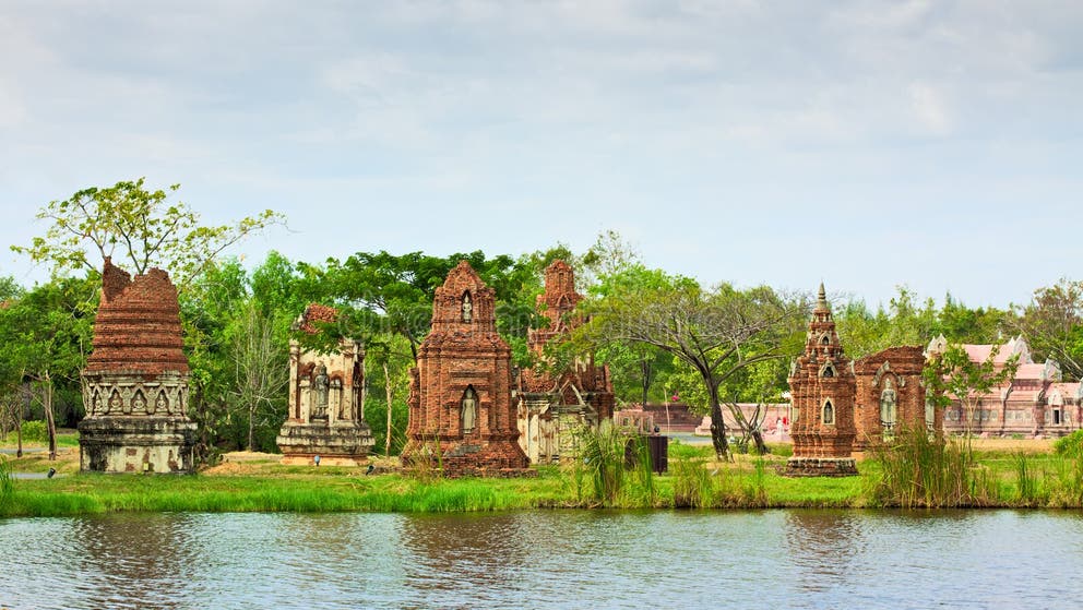 Mueang Boran stock image. Image of history, city, mueang - 23678285