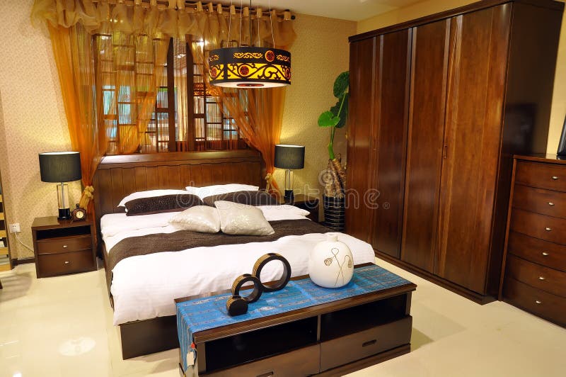 Muebles Tradicionales Chinos Imagen de archivo - Imagen de porcelana ...