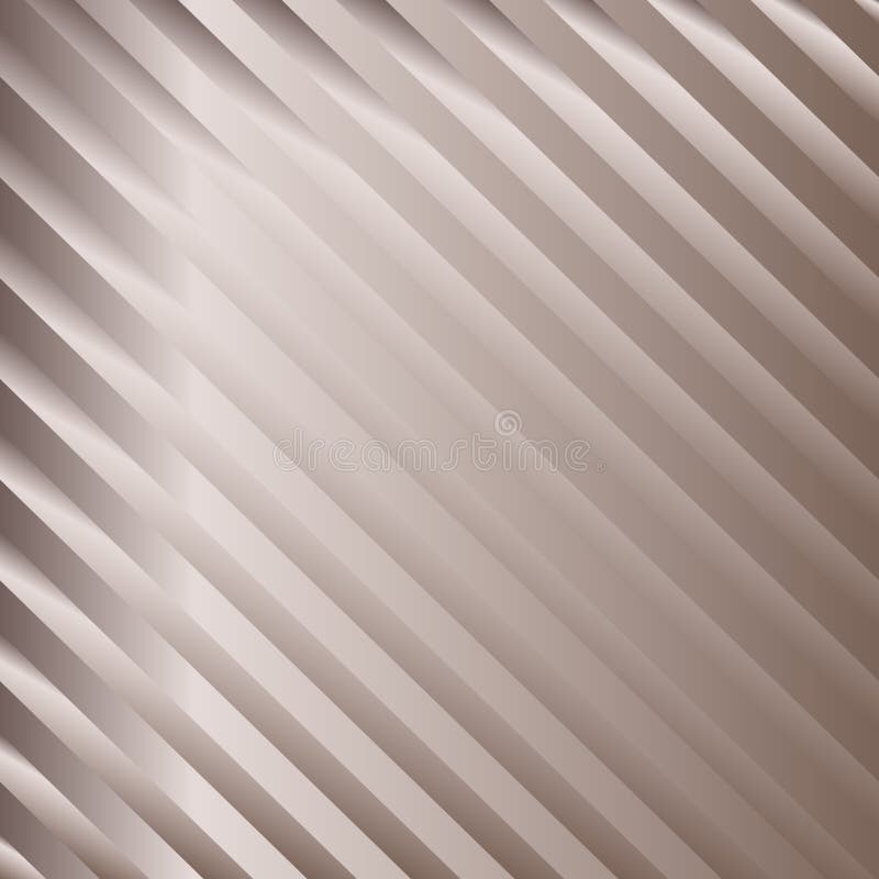 Mued Bronze Metal Gradient Diagonal Stripes Background Stock Vector ...
