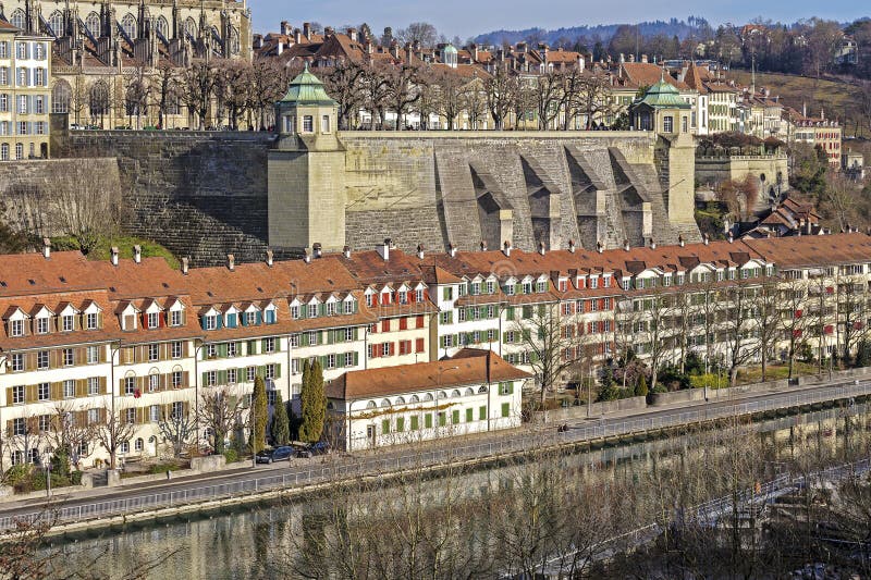 Muenster Platform, Bern, Switzerland Editorial Stock Image - Image of ...