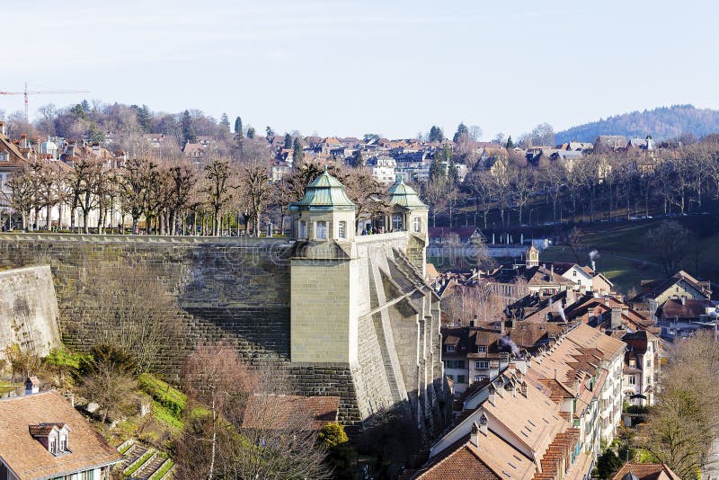 Panoramic View of Bundeshaus in Bern Editorial Image - Image of view ...