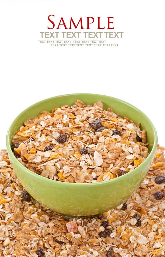 Muesli stock image. Image of muesli, healthy, colorful - 21413067