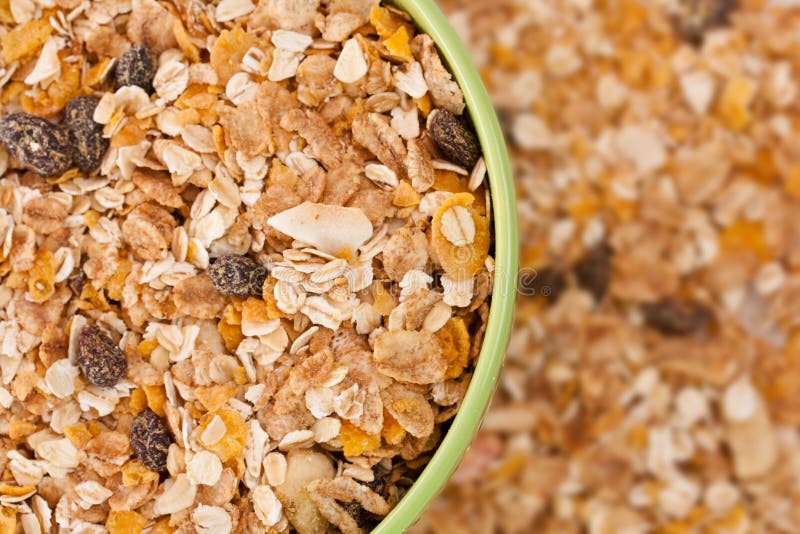 Museli stock image. Image of flake, health, granola, meal - 379241