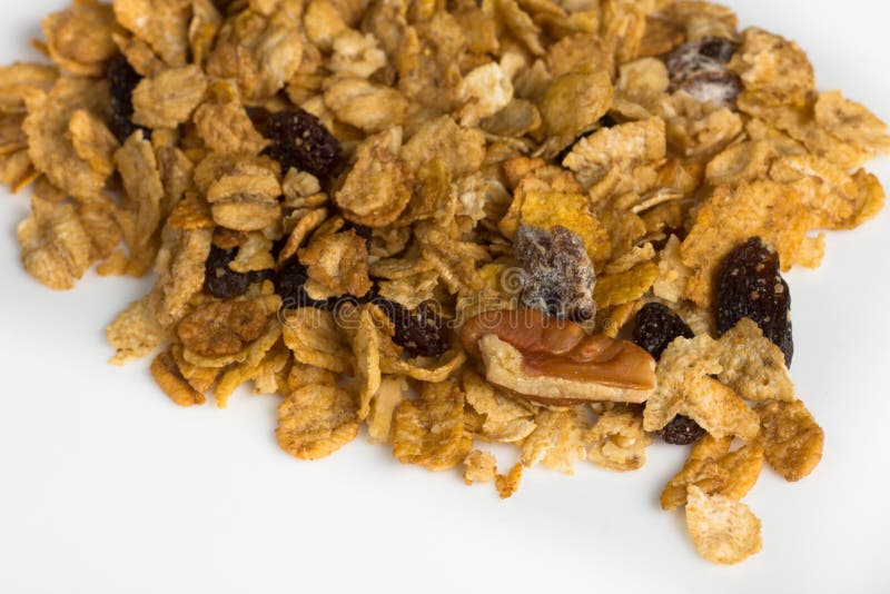 Muesli stock image. Image of nuts, flakes, muesli, healthy - 24051485