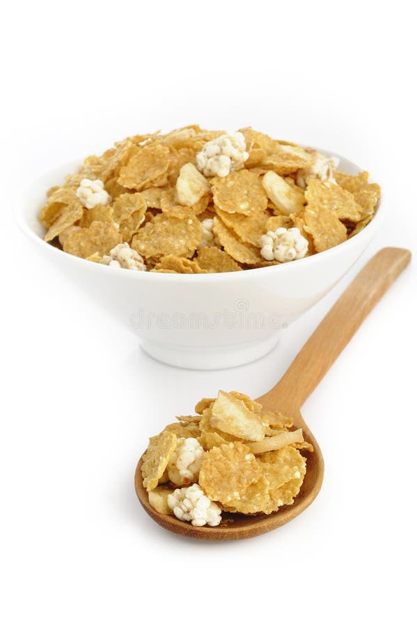 Muesli cereal stock photo. Image of ingredient, vegetarian - 44516340