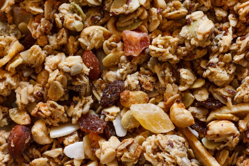 Museli stock image. Image of flake, health, granola, meal - 379241