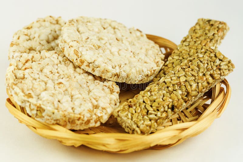 Muesli Two Types in a Basket Stock Image - Image of protein, healthy ...