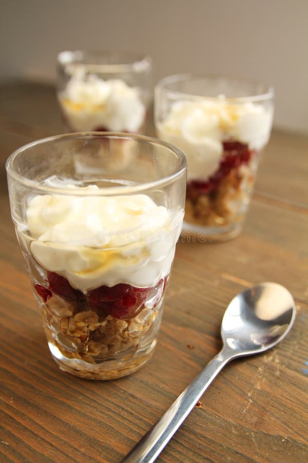 Muesli and yogurt stock image. Image of breakfast, dairy - 22903607