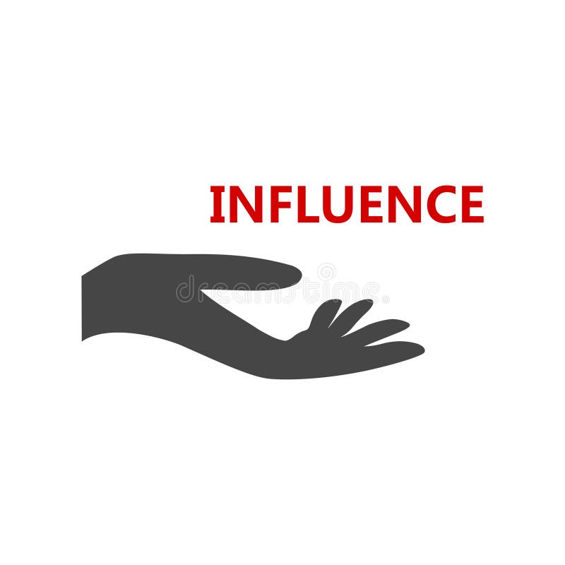 Muestra De La Influencia, Palabra De La Influencia Ilustración del ...