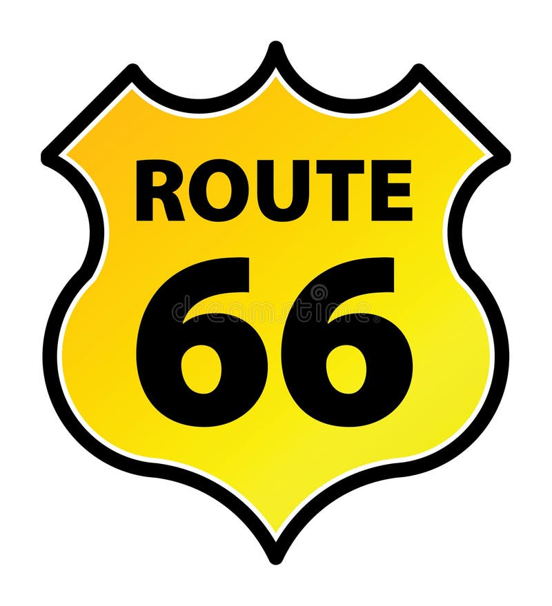 Muestra De La Carretera Para La Ruta 52 Stock de ilustración ...