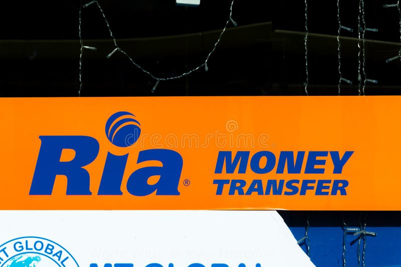 Muestra De Ria Money Transfer Fotografía editorial - Imagen de insignia ...