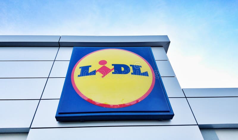 Muestra Del Logotipo De Lidl Imagen de archivo editorial - Imagen de ...