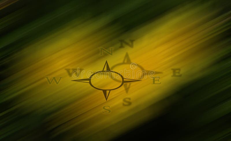 Muestra-este, Del Oeste, Del Norte, Del Sur Imagen de archivo - Imagen ...