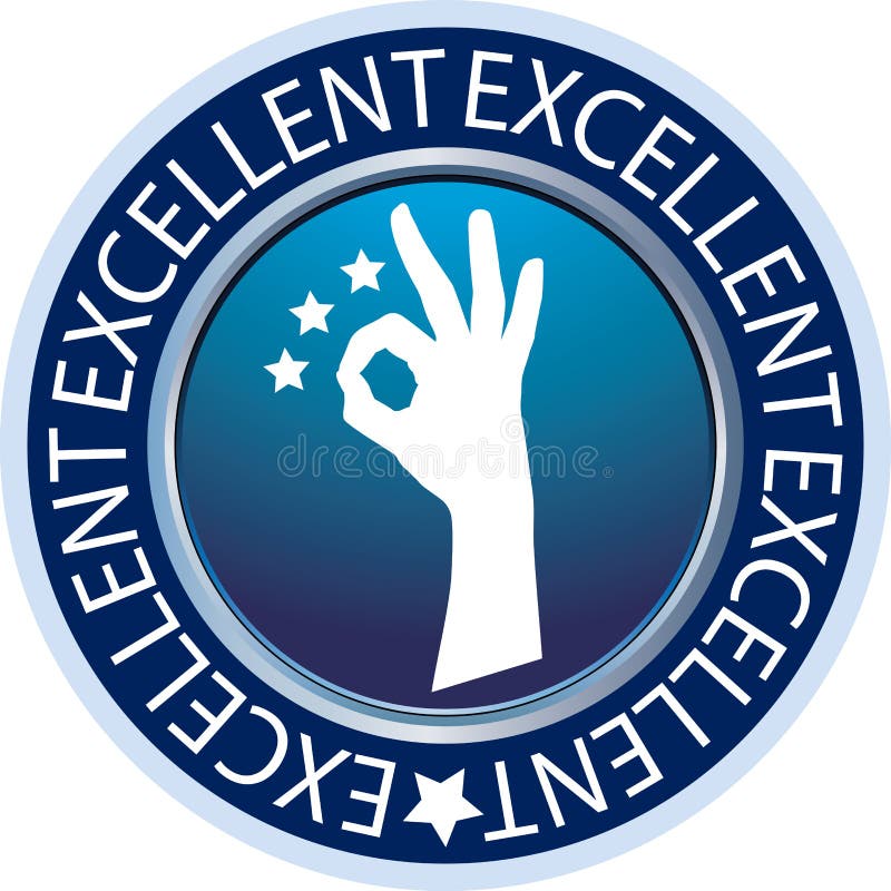 Icono excelente ilustración del vector. Ilustración de mejor - 33536999