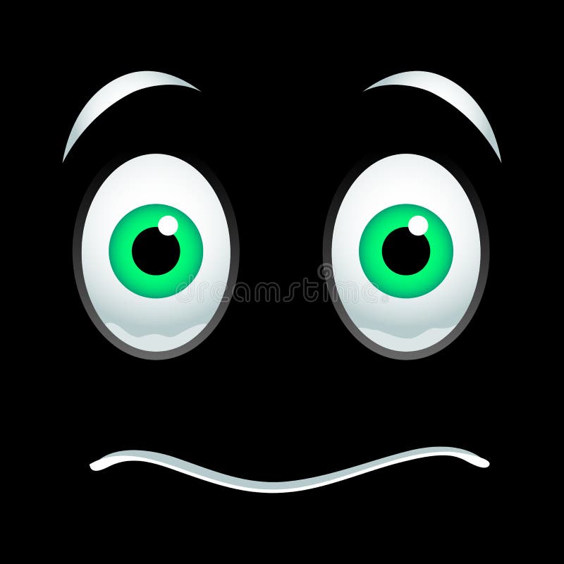 Emoticon pasmado stock de ilustración. Ilustración de tono - 125209359