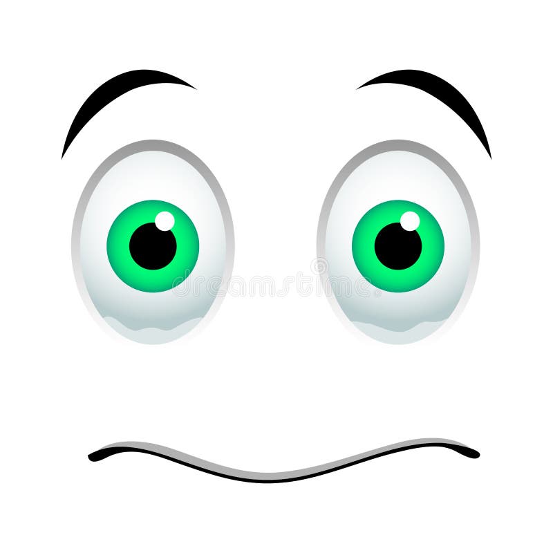 Muestra Triste Del Emoticon Ilustración del Vector - Ilustración de ...