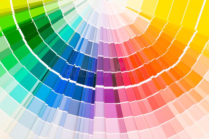 Paleta De Colores, Guía Del Color, Muestras De La Pintura, Catálogo Del ...