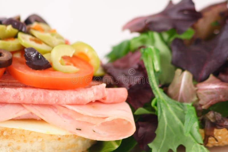 Muffaletta sanwich stock image. Image of fancy, food, grill - 4696179