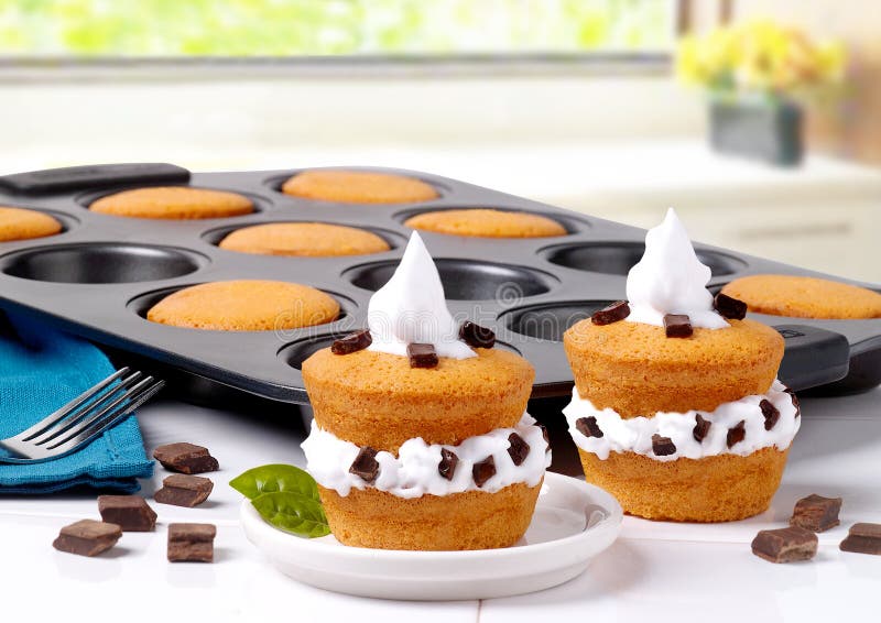 Muffin Pan stock photo. Image of kitchen, style, deserts - 9340004