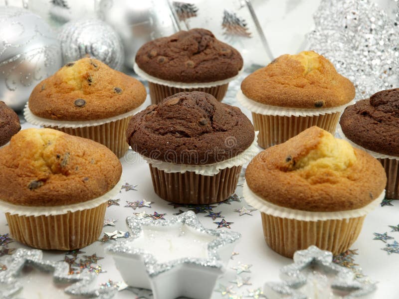 Muffins stock photo. Image of festive, dessert, celebration - 17416778
