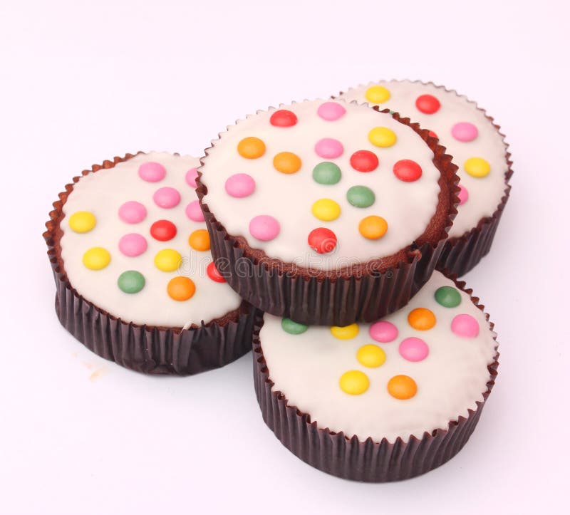 Muffins stockbild. Bild von muffin, essen, bäckerei, bonbons - 38585729