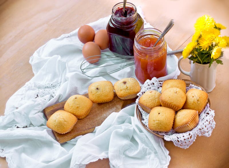 Muffins cake stock image. Image of homemade, cookie, gastronomy - 61655163