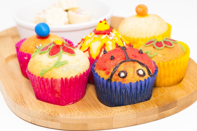 Muffins and chocolates. stock image. Image of muffins - 59829047