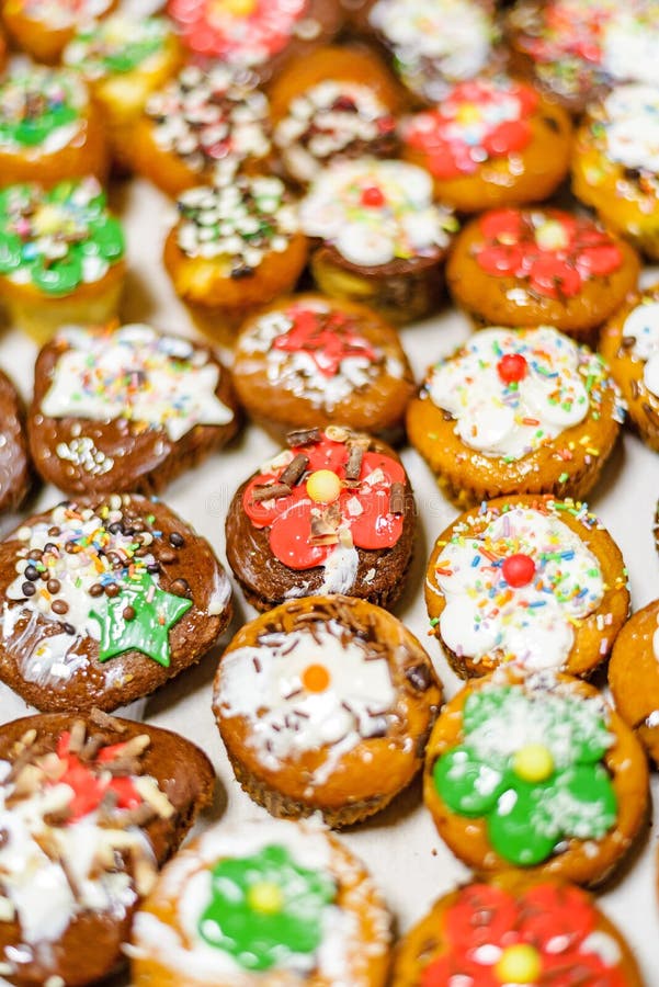 Muffins closeup stock photo. Image of food, gourmet, calories - 47853082