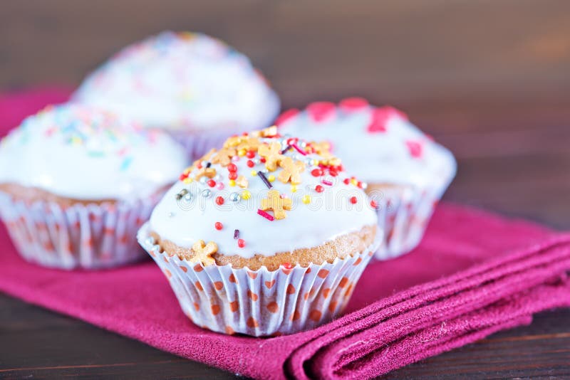 Muffins stock image. Image of chocolate, food, bakery - 55499855