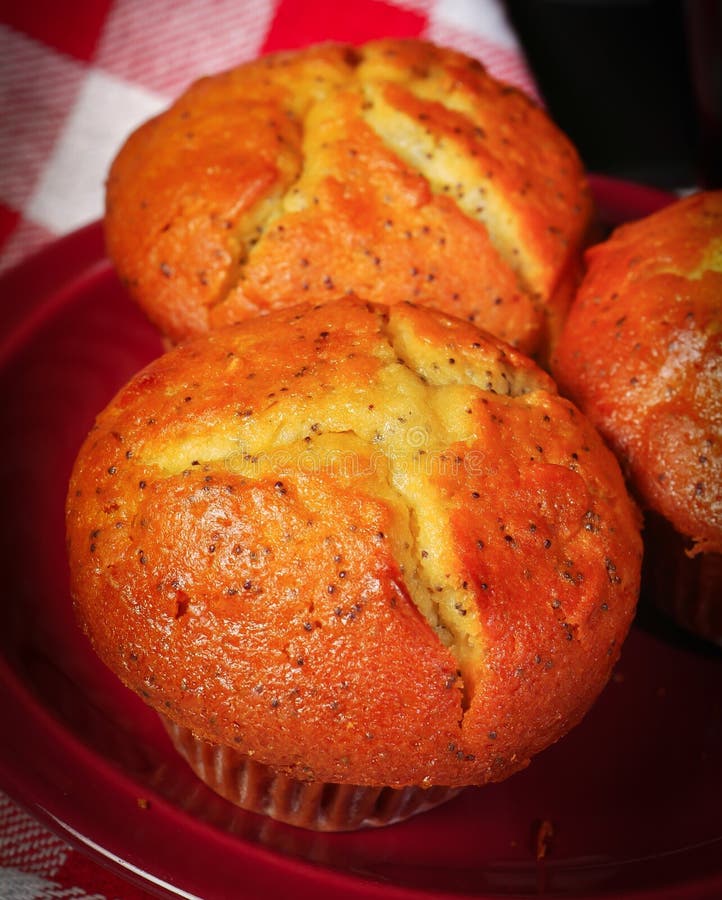 Muffins fresh from oven stock photo. Image of freshly - 38091640