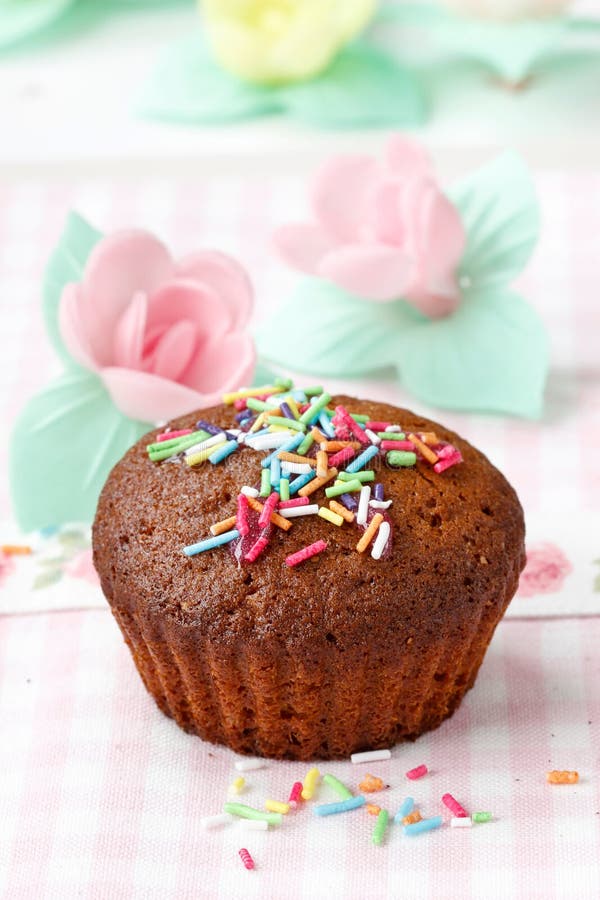 Muffins - party dessert stock image. Image of dessert - 40360169