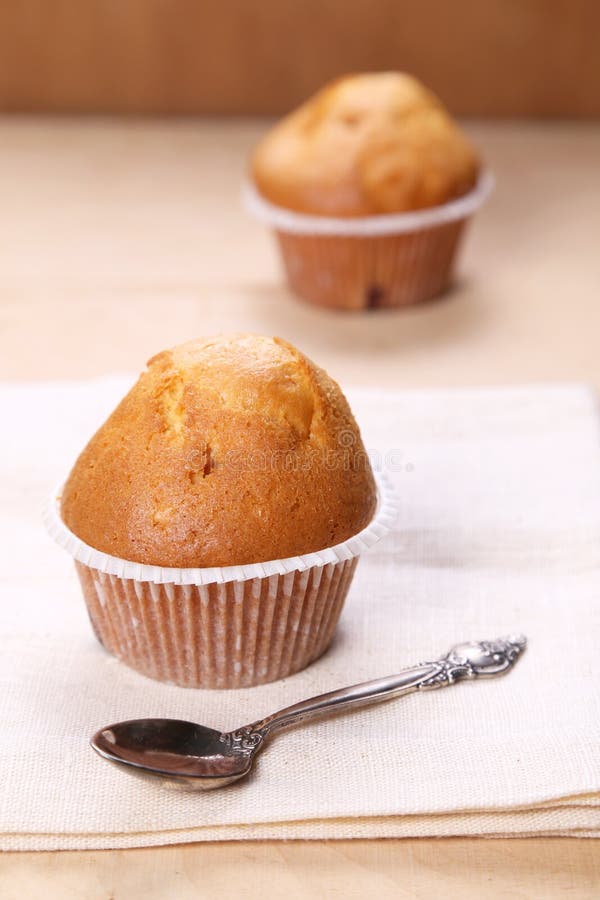 Muffins stock photo. Image of white, gold, baking, brown - 38961886