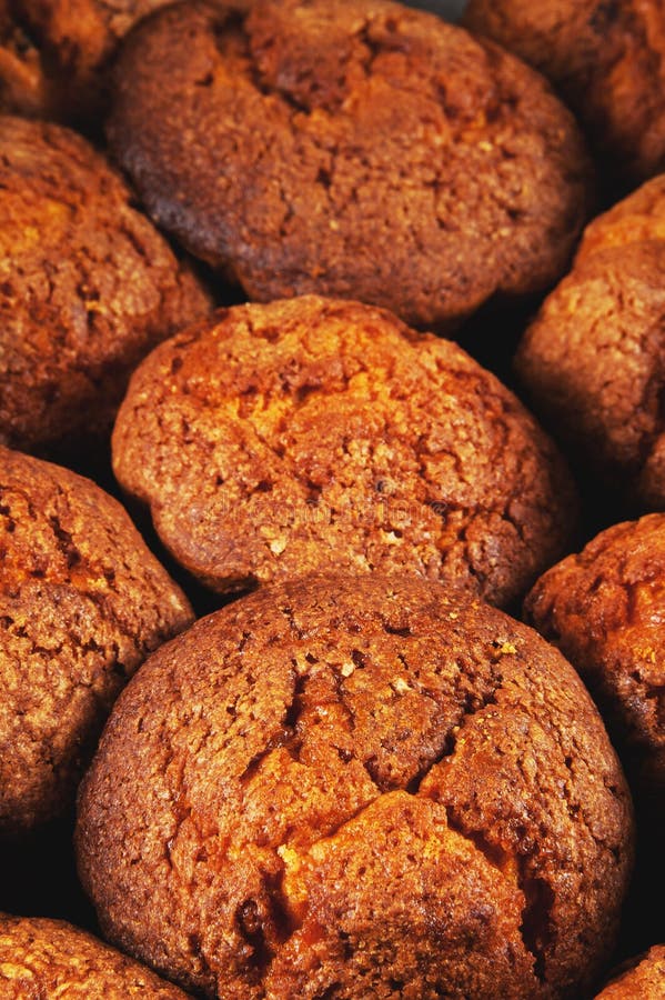 Muffins view from above stock image. Image of group, sweet - 69345923