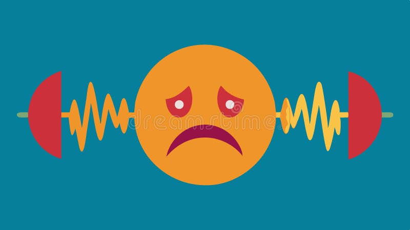 Muffled Sound Waves Visual Sound Waves that Appear Muted or Distorted ...