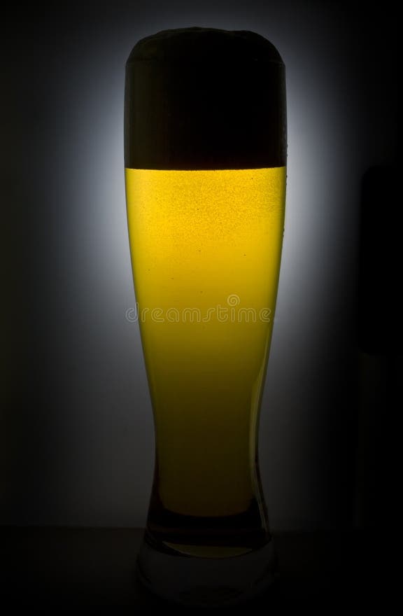 Mug of Beer Back Lit stock photo. Image of brewery, draft - 6661272