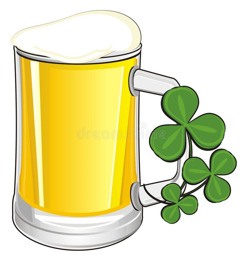 Bee with beer stock illustration. Illustration of cute - 77437015