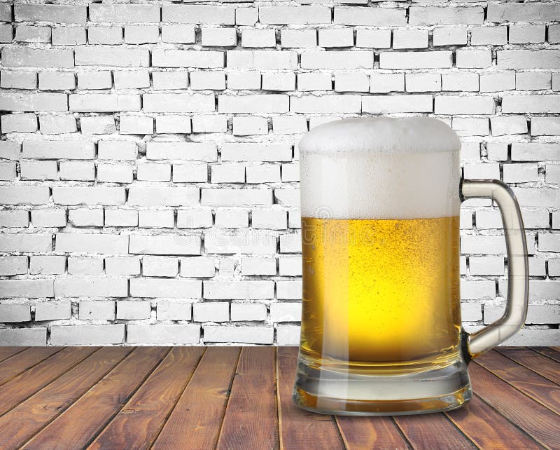 Mug of beer stock image. Image of froth, beaker, cold - 45017879
