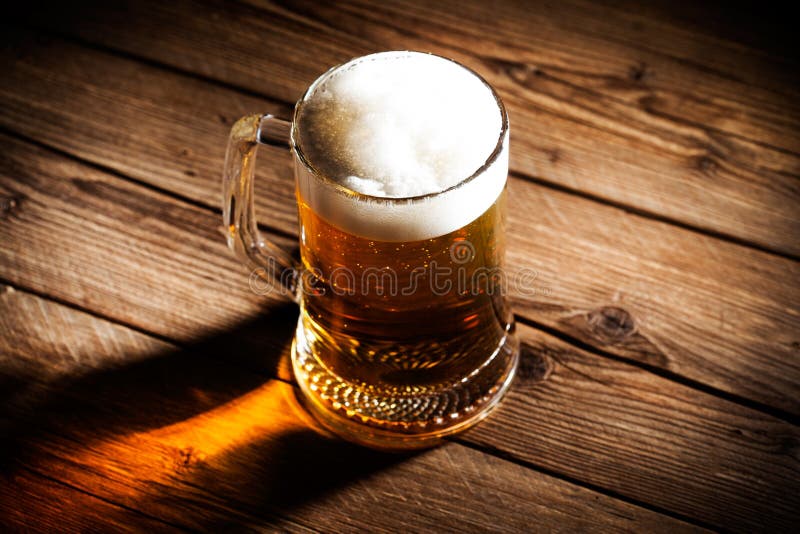 The still life with beer stock photo. Image of lager, amber - 7966298