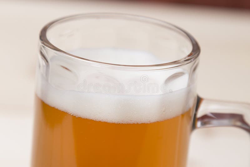 Mug of draft beer close up stock photo. Image of bright - 75243830