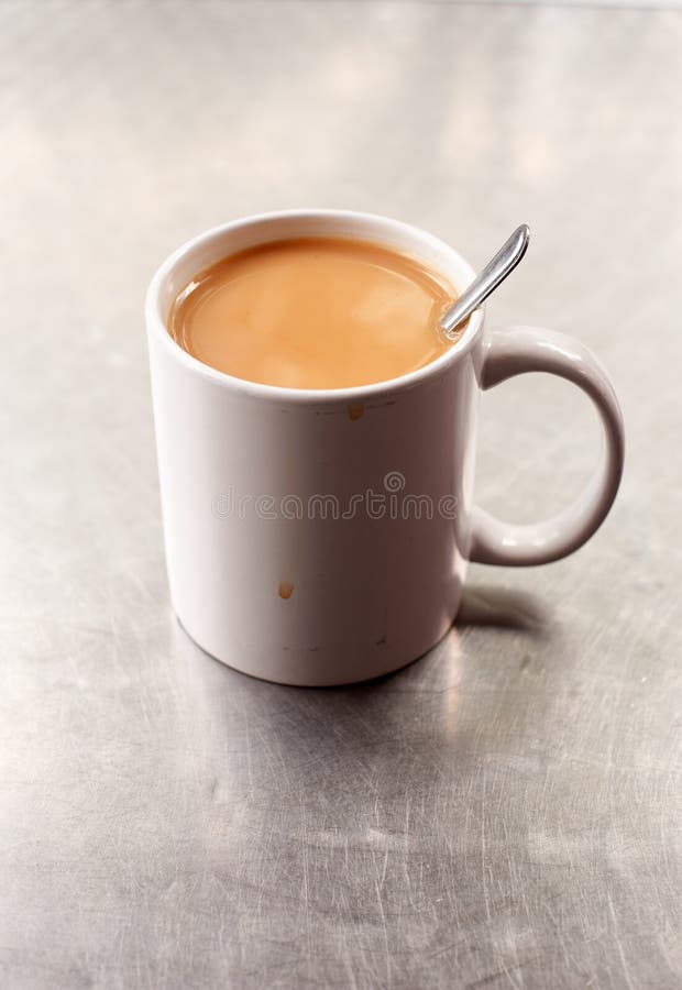 Mug of English tea stock photo. Image of greas, ooze - 25408844