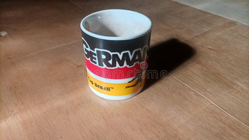 Mug German Flag, FIFA World Cup 2014 Brazil Editorial Image - Image of ...