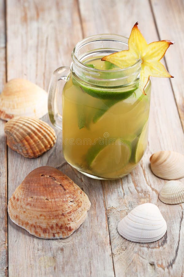 Mojito Cocktail with Umbrella Stock Photo - Image of party, refreshment ...