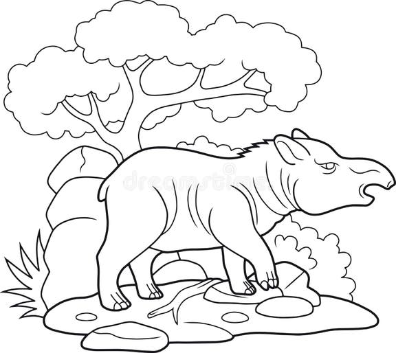 Mug set of images stock vector. Illustration of tapir - 90232635