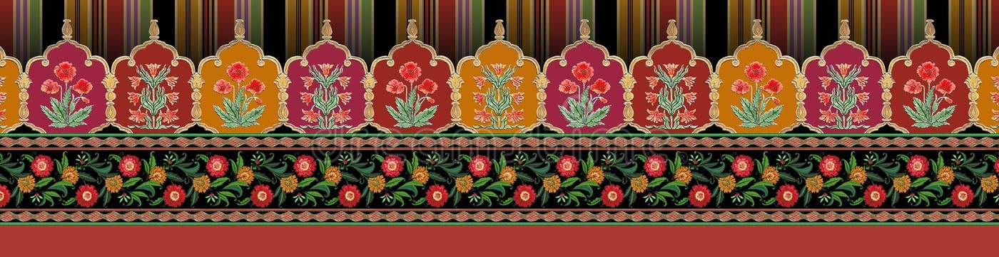 Mughal Border Stock Illustrations – 9,235 Mughal Border Stock ...