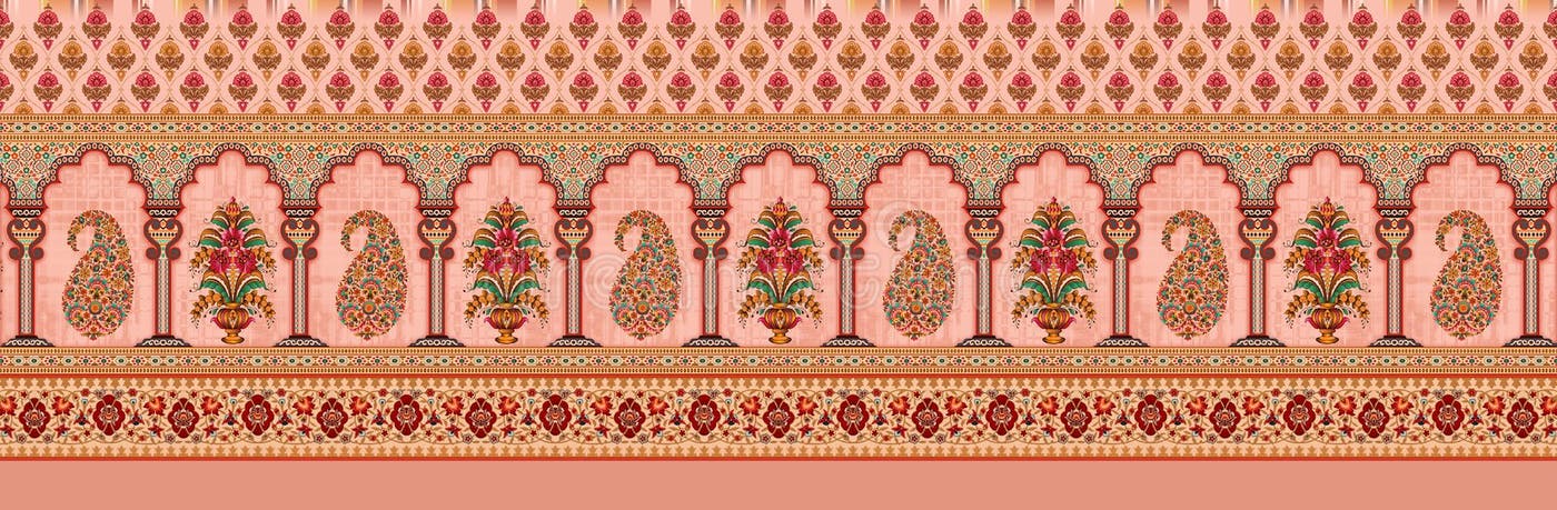 Mughal Border Stock Illustrations – 8,380 Mughal Border Stock ...