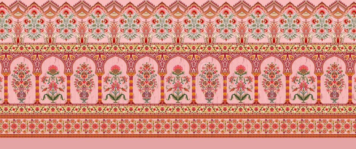 Mughal Border Stock Illustrations – 9,235 Mughal Border Stock ...