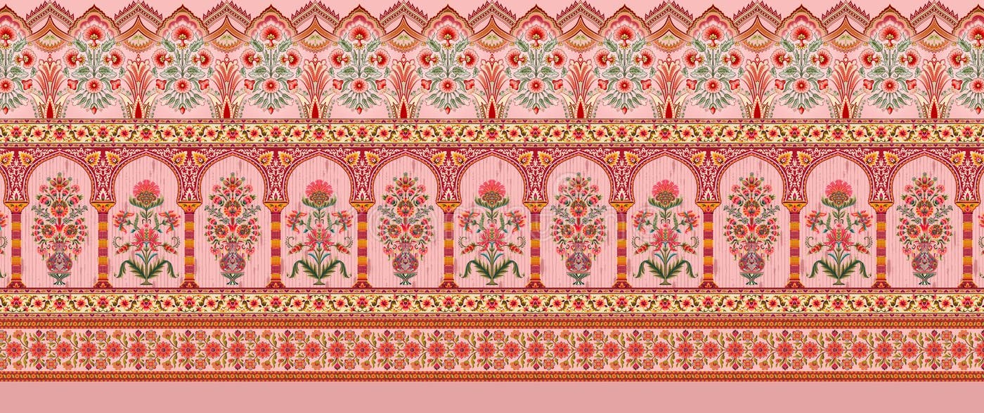 Mughal Border Stock Illustrations – 8,266 Mughal Border Stock ...