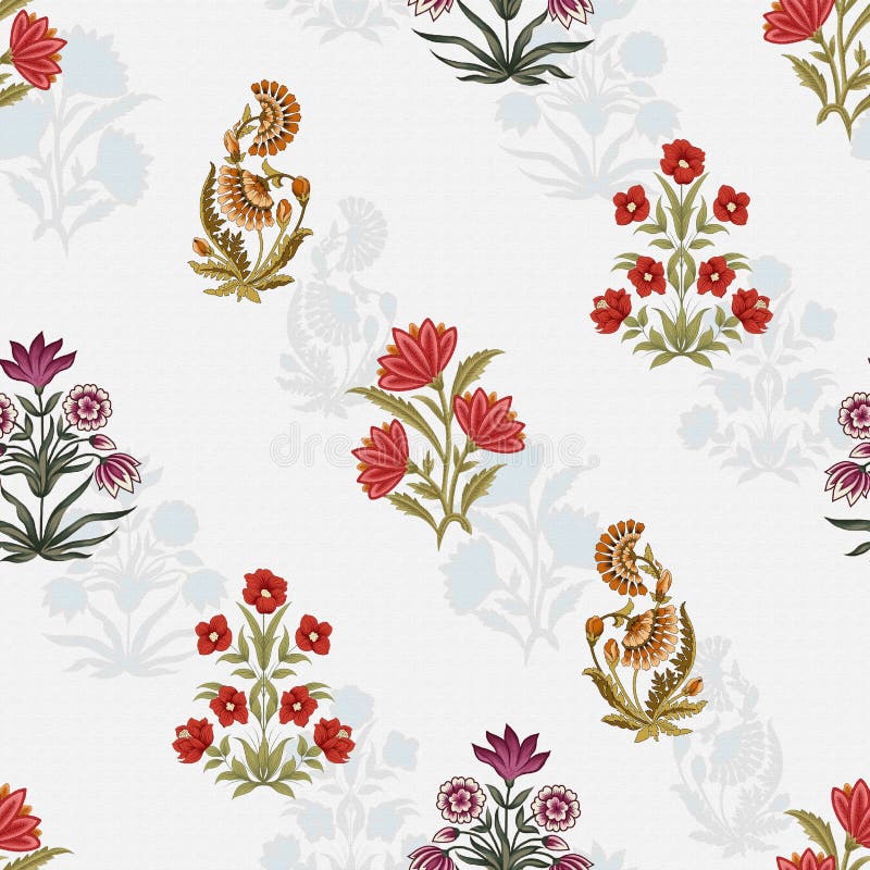 Mughal Pattern Sketch Stock Illustrations – 411 Mughal Pattern Sketch ...